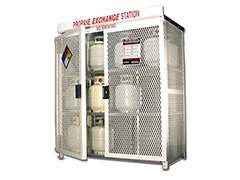 Oxygen & Medical Tank Cages and Cabinets - USAsafety.com