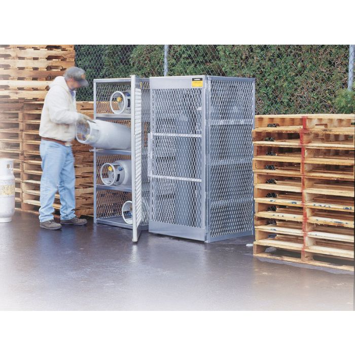 Outdoor Cylinder Storage Safe Storage And Handling Of Gas Cylinders