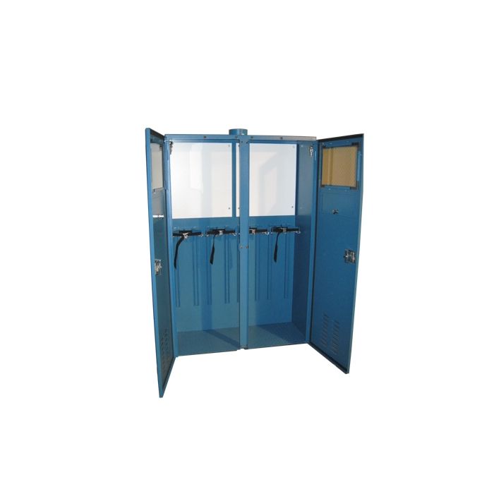 Gas Cabinet, 4 Cylinders, Exhaust Vent, OSHA & IFC Compliant, CB7400SE ...