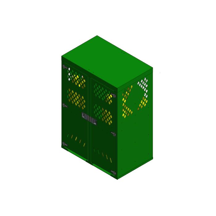 12 Cylinders - Firewall - Large Tanks - Outdoor - Vertical Storage ...