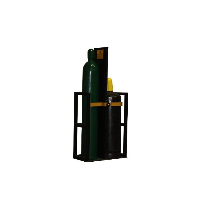 Gas Cylinder Storage Rack With Firewall Industrial Gas Cylinder Rack