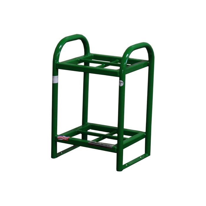 Oxygen & Medical Tank Rack, 4 Cylinders (D, E), GRMDE4SSC - USAsafety.com