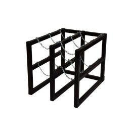 Gas Cylinder Rack, Barricade, 6 Tanks (2x3), BR2X3FS - USAsafety.com