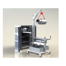 2 Cylinder - Propane Tank Lift & Loader Cart for Forklifts - 8 inch ...