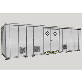 55-Gallon Drum x 48 - Hazmat/Chemical/Flammable Liquids - Non ...
