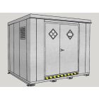 55-Gallon Drum x 6 - Hazmat/Chemical/Flammable Liquids - 4 hr Fire ...