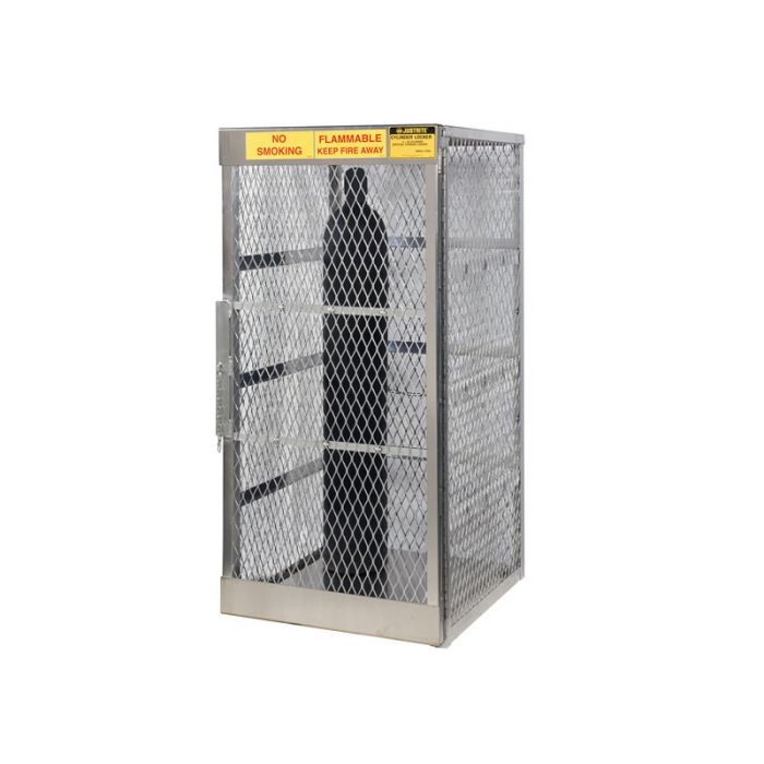 Gas Cylinder Cabinet, Outdoor Storage, 10 Cylinders (Vertical ...