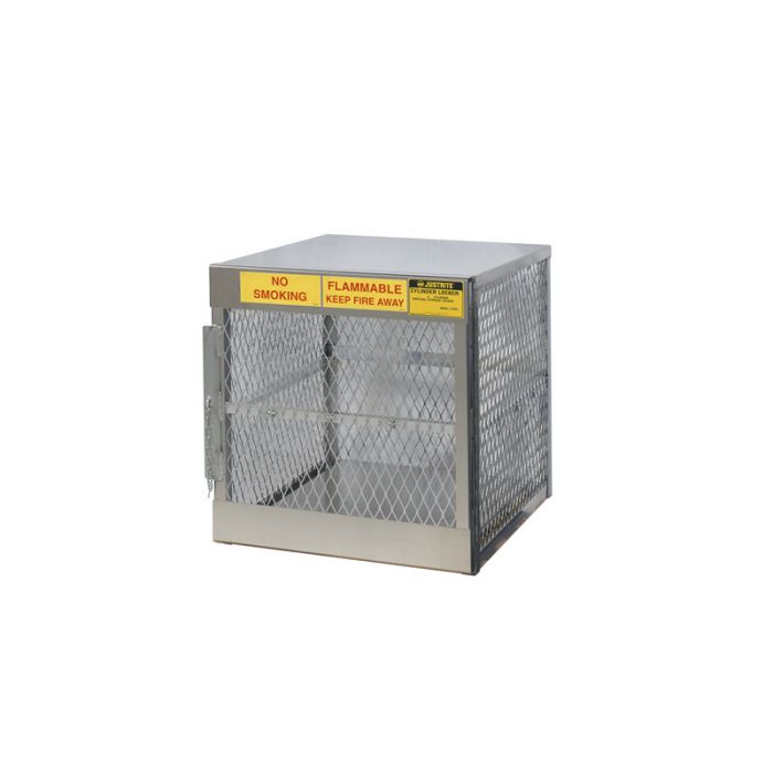 Propane Tank Cage, Outdoor Storage, 4 Cylinders (Vertical), Aluminum ...