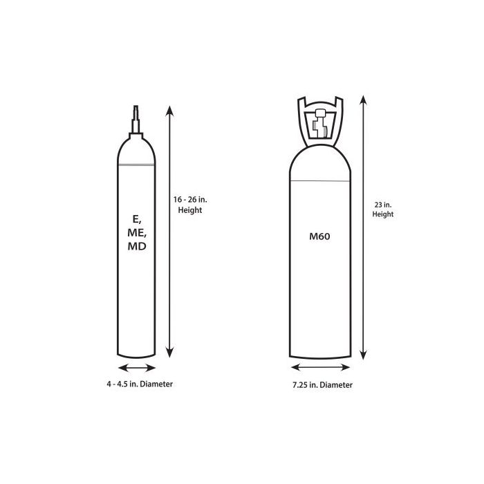 Co2 Cylinder Sizes