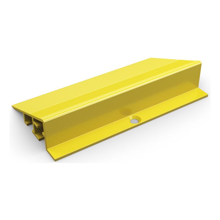 Yellow Powder-Coated Aluminum Edging Strip for Workplace Floor Mats ...