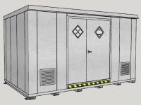 Chemical Storage Buildings for HazMat & Flammables - USAsafety.com