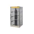 Aluminum Gas Cylinder Locker, 12 Large Tanks, Outdoor, Vertical Storage ...