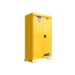 Flammable Storage Cabinet, 45 Gallons, Outdoor, Self-Closing Doors ...