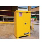 Flammable Storage Cabinet, 45 Gallons, Outdoor, Self-Closing Doors ...
