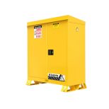 Flammable Storage Cabinet, 30 Gallons, Outdoor, Manual Close ...