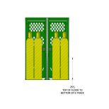 12 Cylinders - Firewall - Large Tanks - Outdoor - Vertical Storage ...