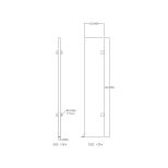 Firewall Barrier, 1 Cylinder Deep, 1-Hour Rated, FW3900FS - USAsafety.com
